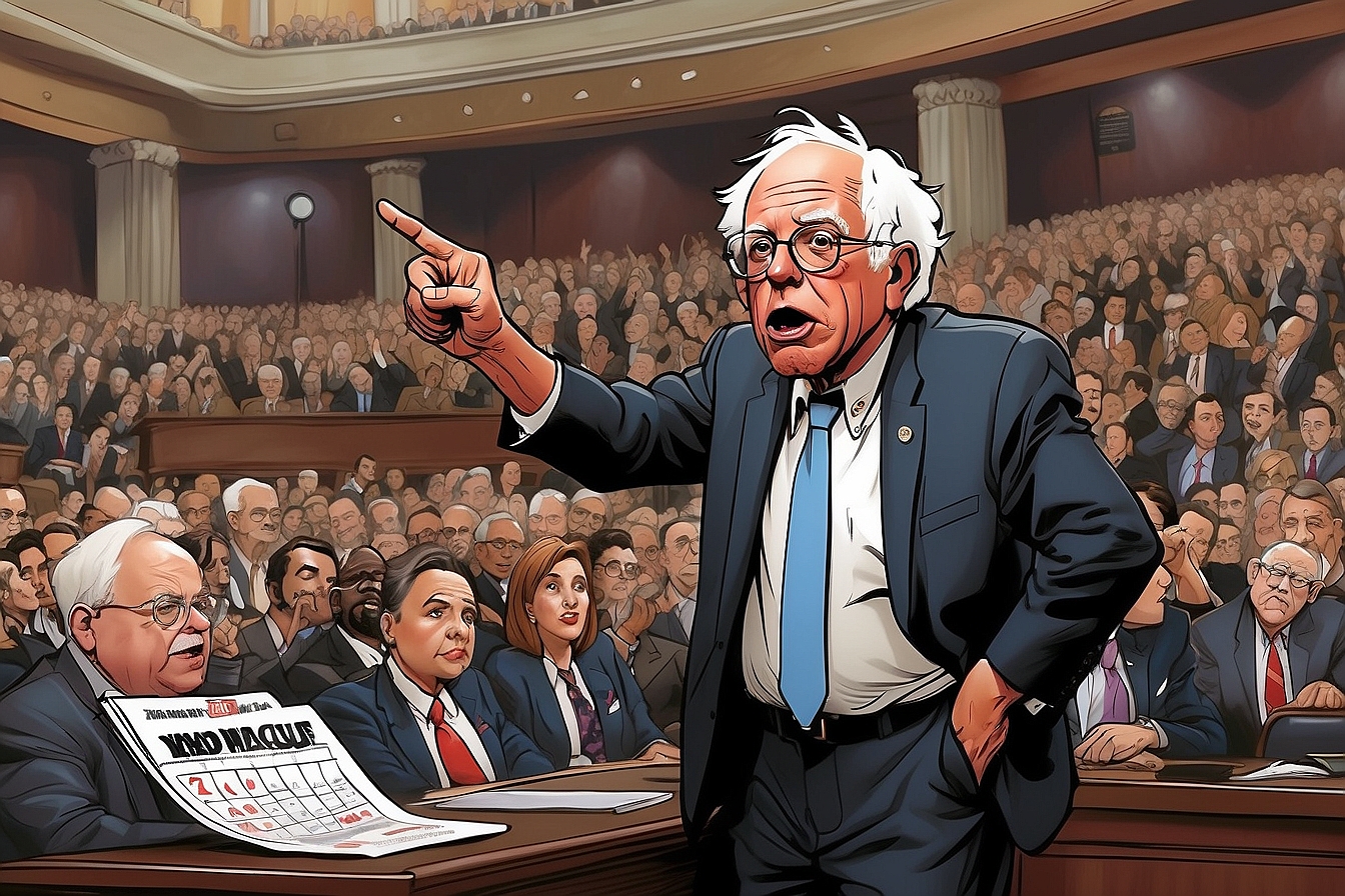 Bernie Sanders Proposes Cutting Work Week Down to Just Wednesday ...