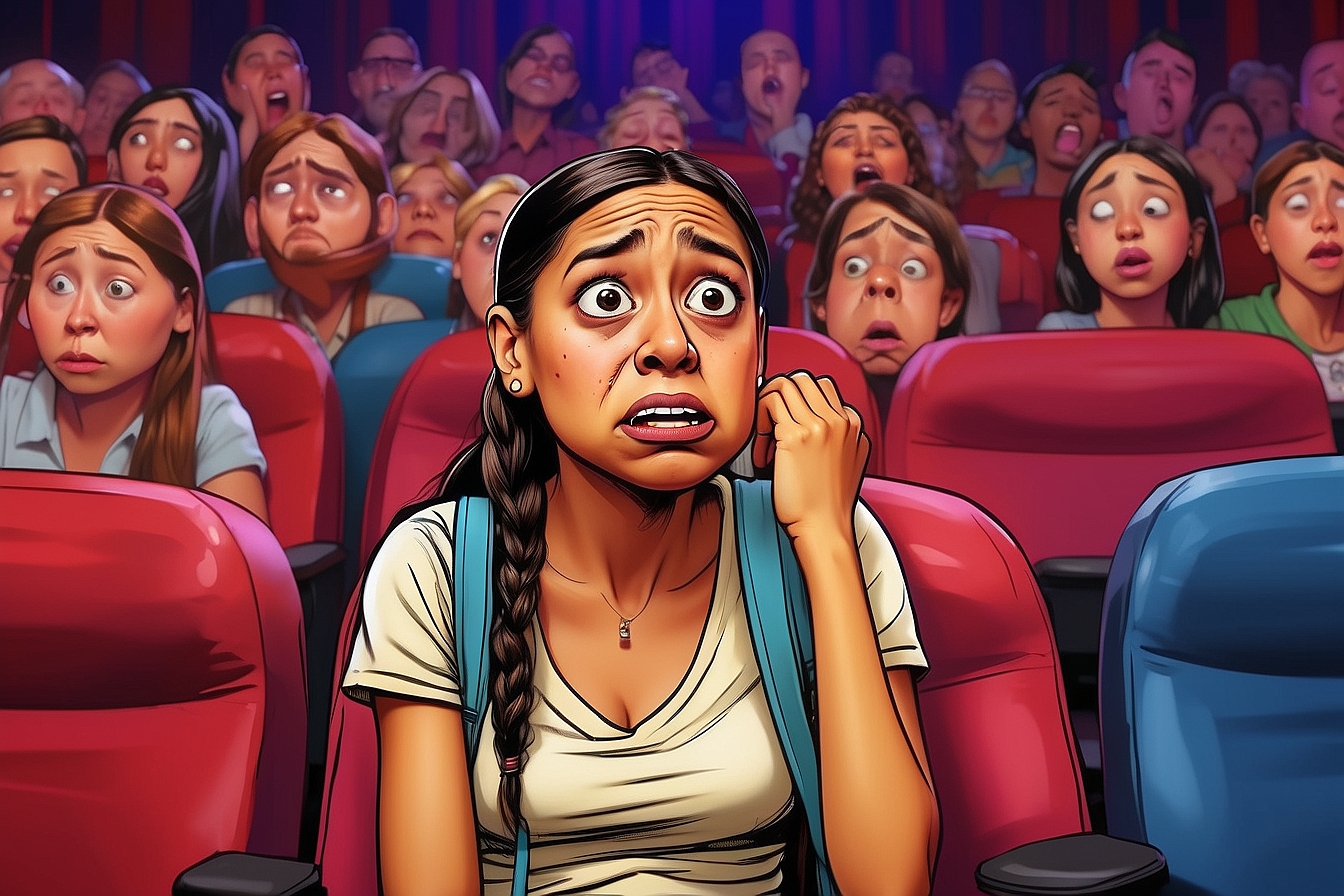 AOC Hires Camera Crew to Film Her Watching Sad Movie – The Daily Skrape