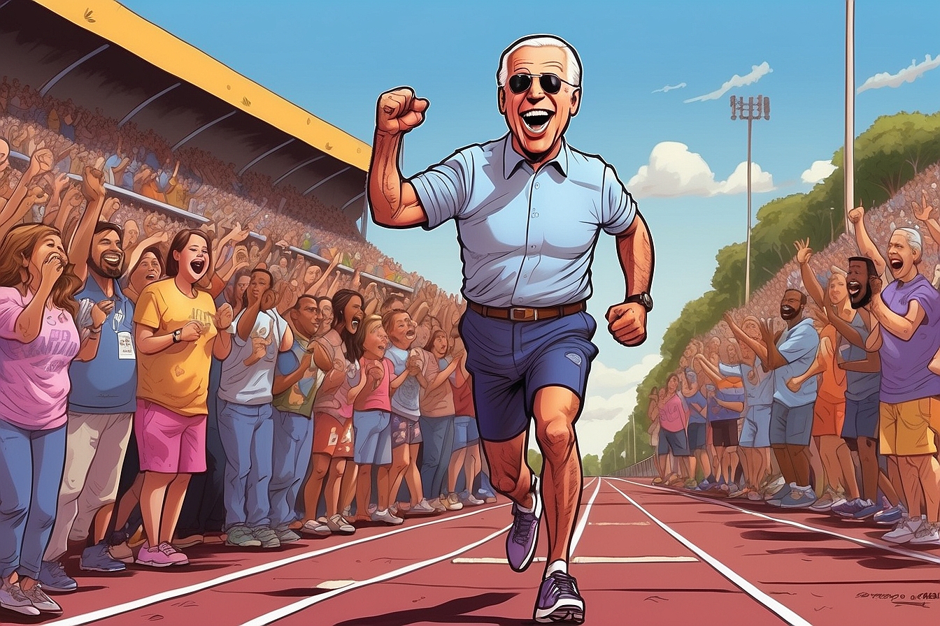 Democrats Cheer as Joe Biden Narrowly Wins One Man Race – The Daily Skrape