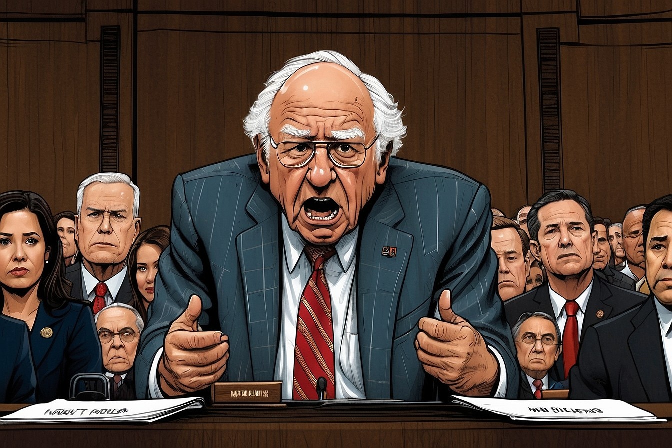 Bernie Rants as Oligarchs Collect Presidential Medals – The Daily Skrape