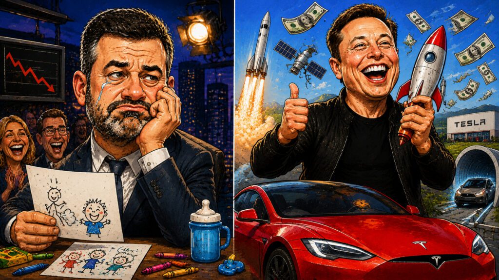 Millionaire Jimmy Kimmel Warns Obscenely Wealthy Weirdo Elon Musk May ...